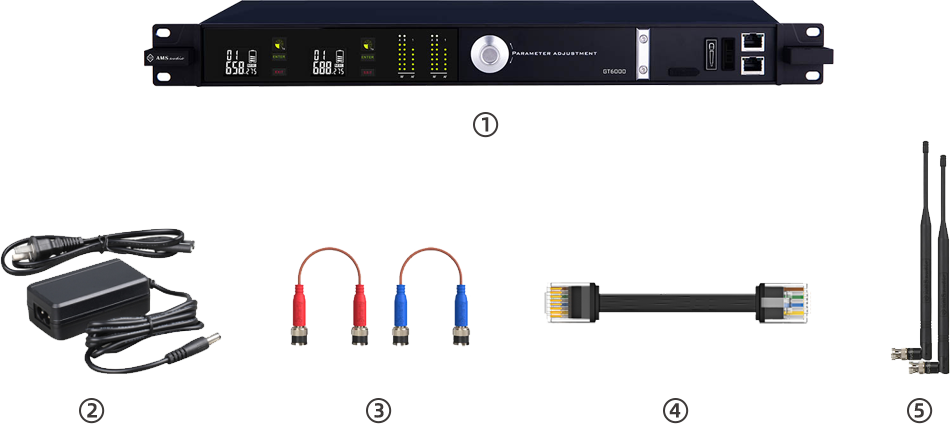 GT6000_真分集双通道无线话筒接收机_真分集演出话筒接收机_专业演出无线话筒_产品及方案_AMSaudio官网