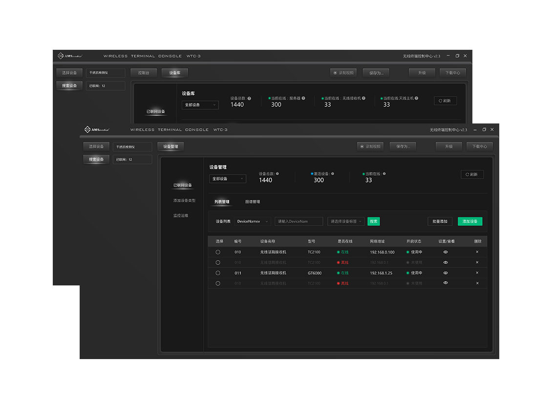GT6000_真分集双通道无线话筒接收机_真分集演出话筒接收机_专业演出无线话筒_产品及方案_AMSaudio官网